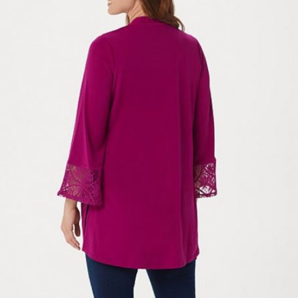 Susan Graver | Tops | Susan Graver Liquid Knit Cardigan And Tank Set | Poshmark